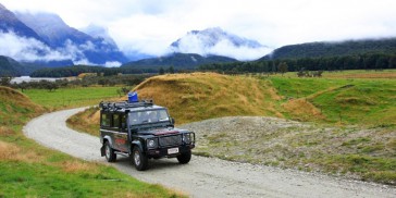 Lord of the Rings Tour | Dart River Safaris | Four Wheel Drive